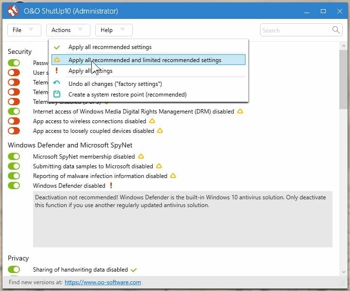 Disable data collection and Telemetry in Windows 10 - Error Fixer